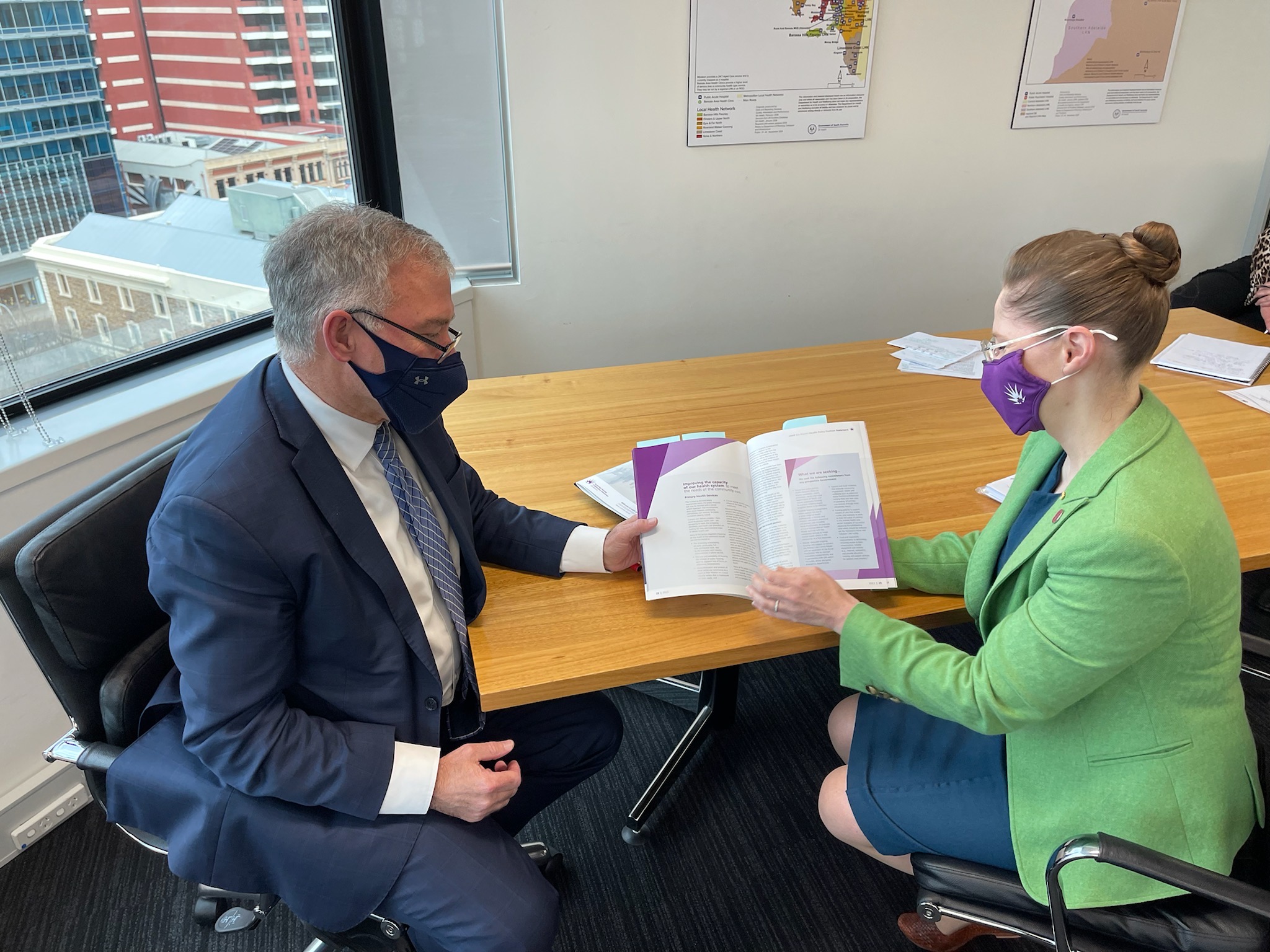 Lobbying for Action for Health